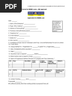 Sample Dsa Application Form | PDF | Banks | Sole Proprietorship