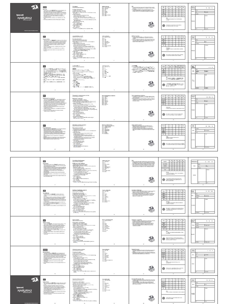 K502 RGB Manual | PDF