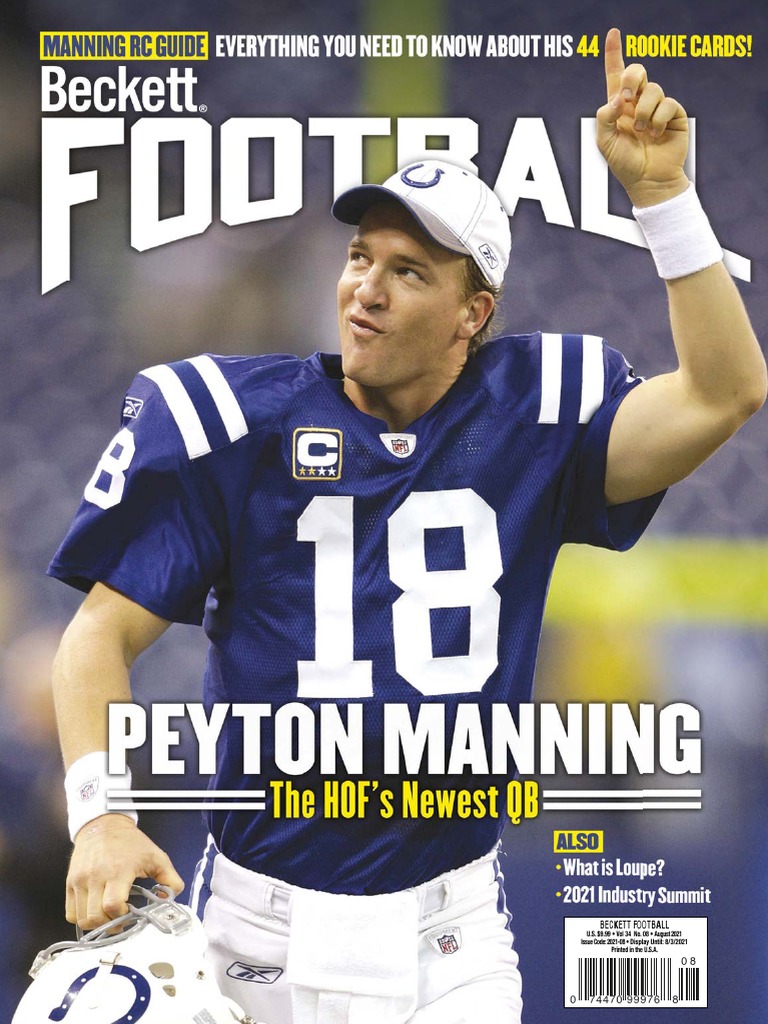 Beckett Football Volume 34 No 8 August 2021 | PDF | Trading Cards ...