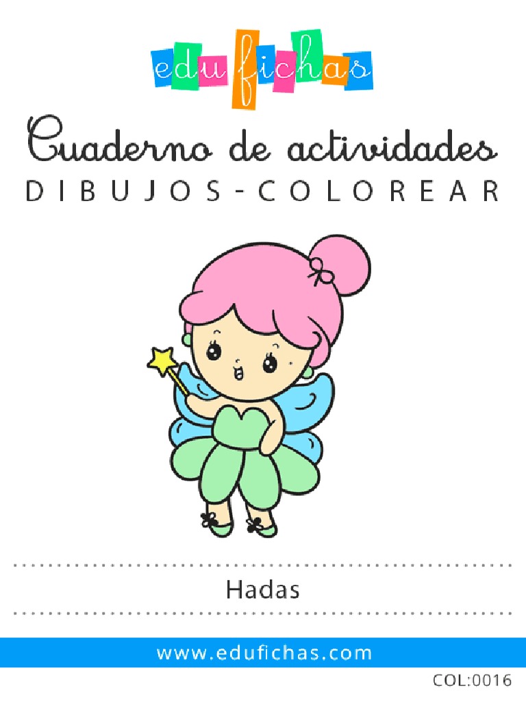 Dibujos Hadas Edufichas | PDF