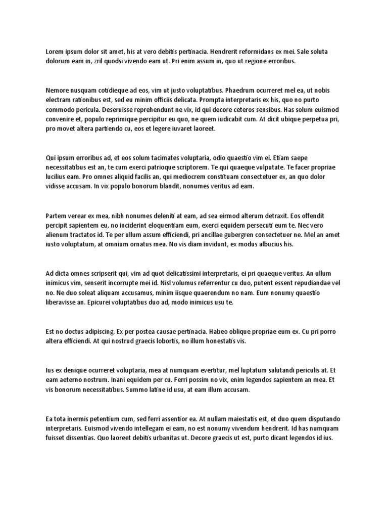 Lorem Ipsum Sample | PDF