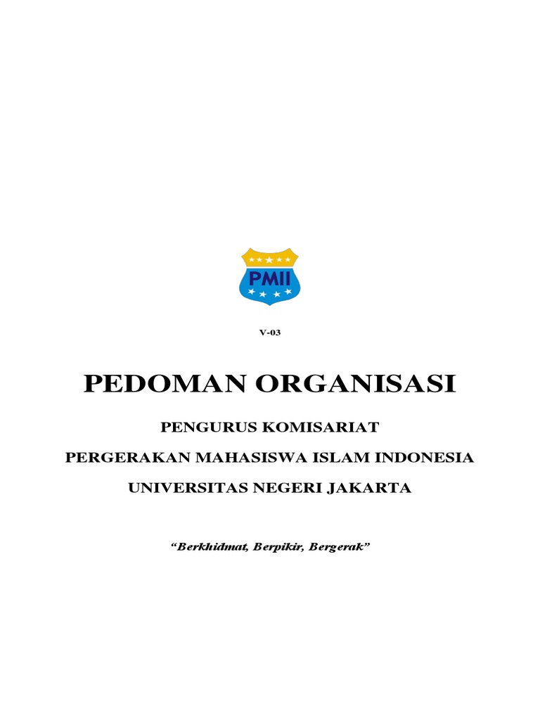 Po PK Pmii Unj 2019-2020 | PDF