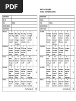 Rubrics For Table Skirting | PDF | Rubric (Academic) | Evaluation Methods