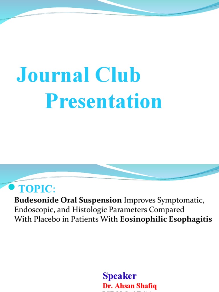 Journal Club EOE | PDF | Clinical Medicine | Epidemiology