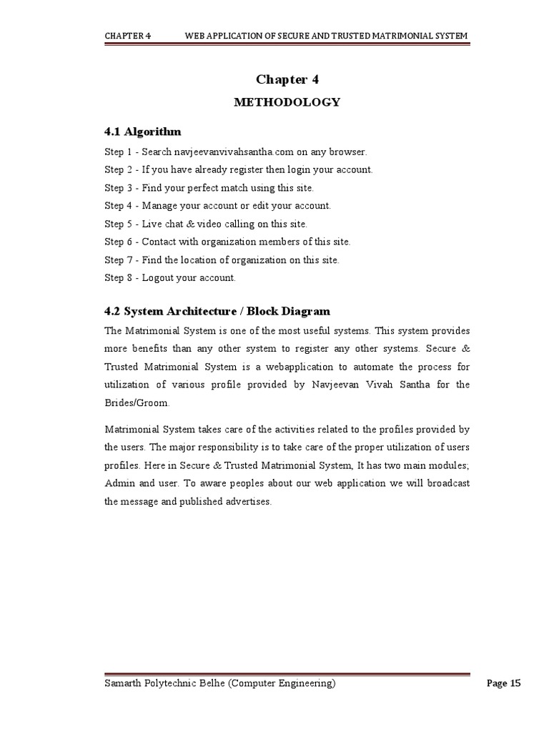 6 Chapter 4 Methodology | Download Free PDF | World Wide Web | Internet ...