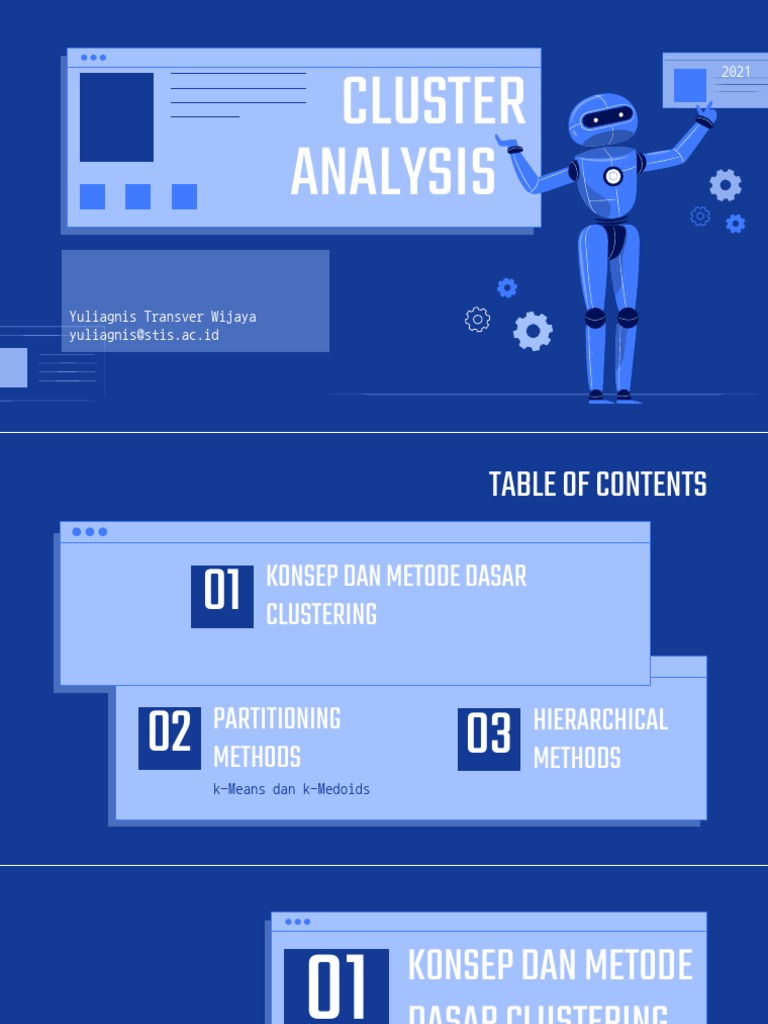 Metode Dasar Clustering dan Aplikasinya | PDF
