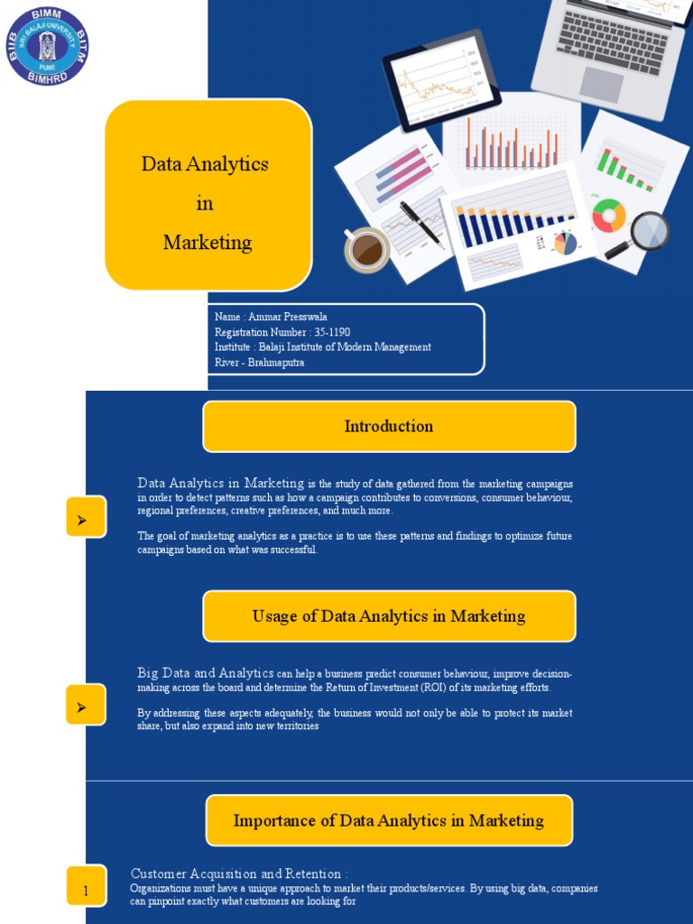 Role of Data Anlytics in Marketing | PDF | Analytics | Big Data
