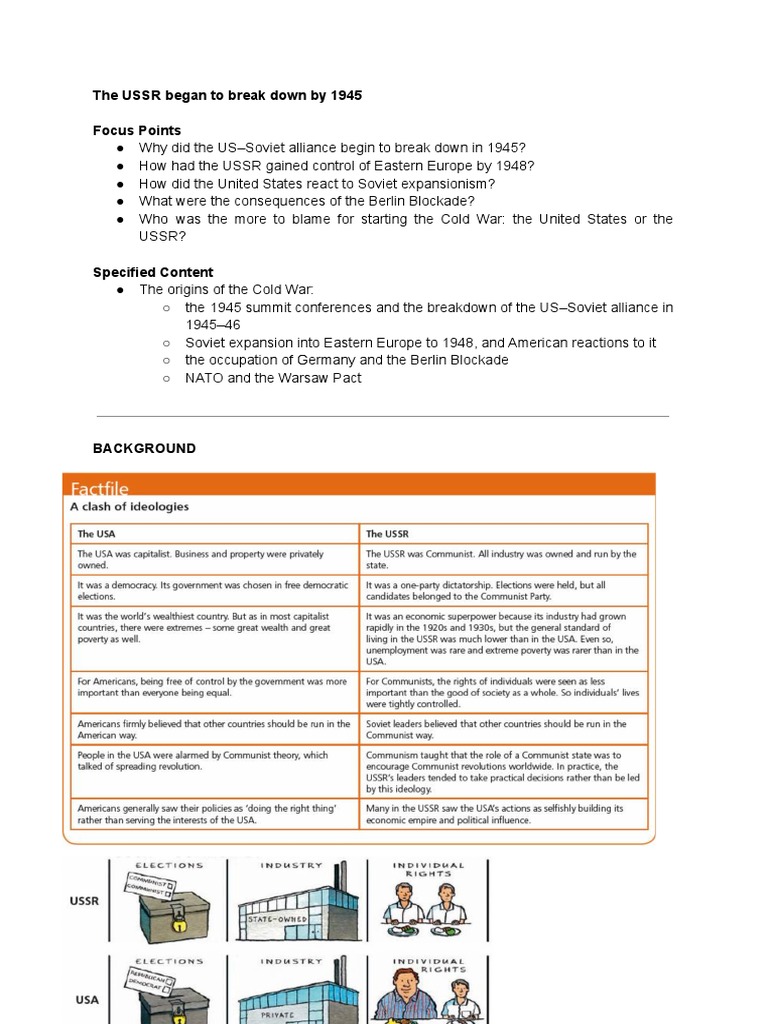 KQ4 - Who Was To Blame For The Cold War | PDF | Cold War | World Politics
