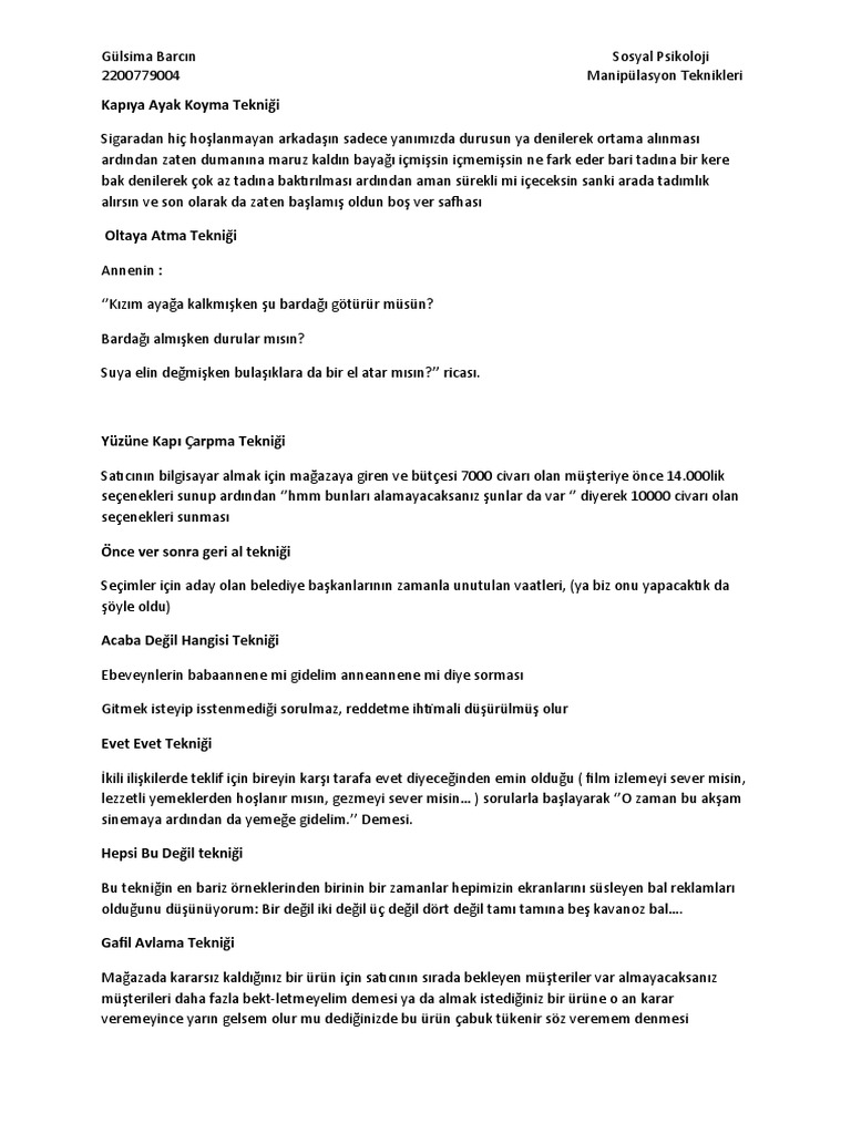 Sosyal PSK 5.hafta Forum Ödevi | PDF