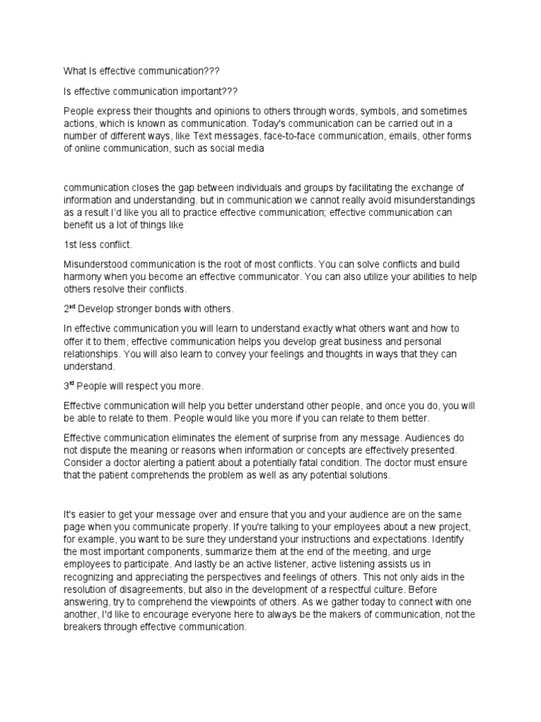 Script For Oral Comm | PDF | Communication | Information