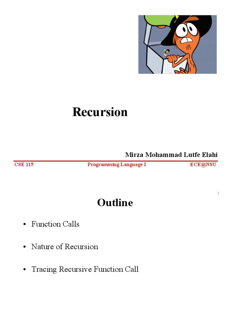 Recursion | PDF | Recursion | Computing