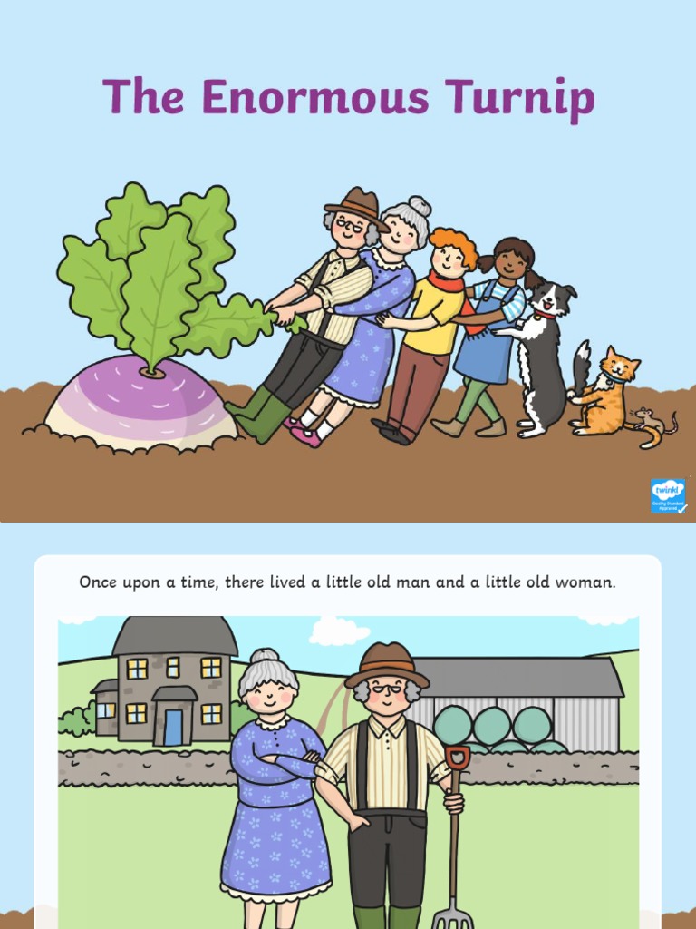 The Enormous Turnip Story | PDF