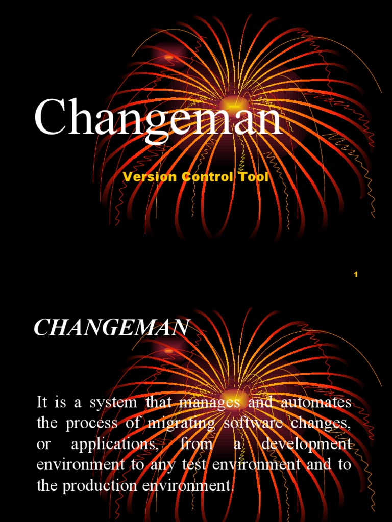 Changeman: Version Control Tool | Download Free PDF | Point Of Sale | System Software
