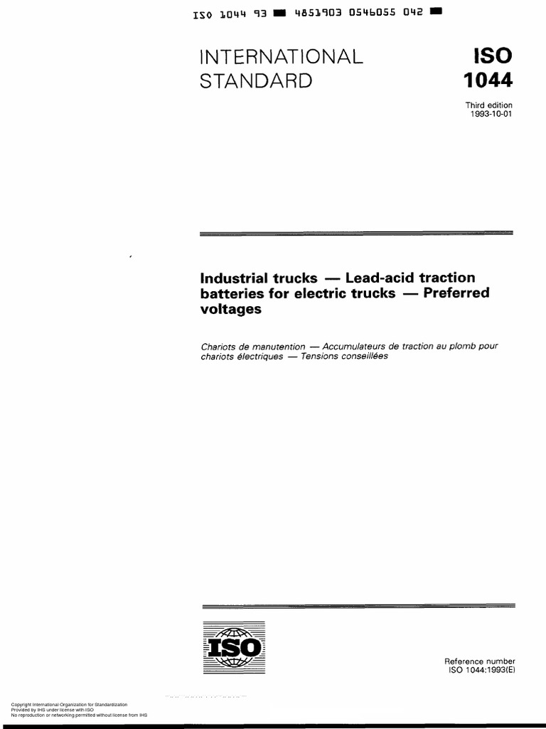 Iso 1044 - 1993 - 908799271738 | PDF | International Organization For ...