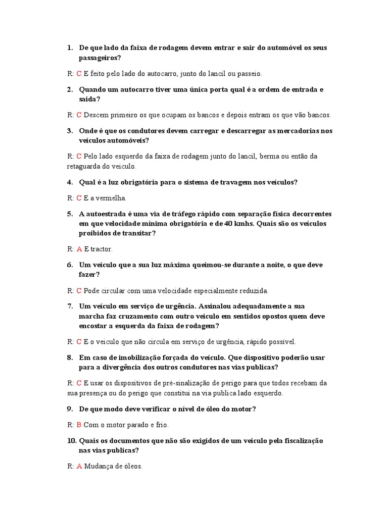 Codigo de Estrada | Download grátis PDF | Tráfego | Transporte