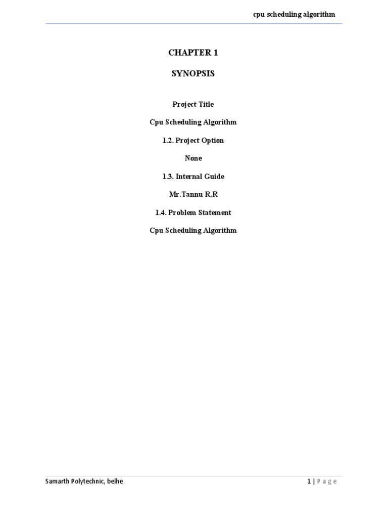 Process Control Block With Cpu Scheduling Algorithm Pdf Scheduling Computing Process