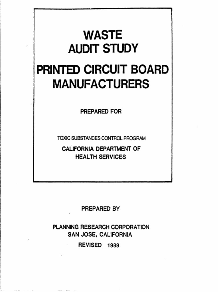 Printed Circuit Board Manufacturers New | PDF | Resource Conservation ...