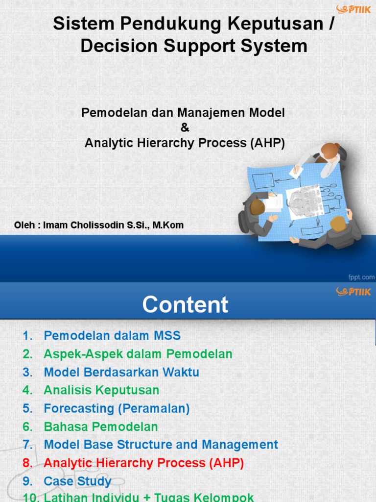 09 Pemodelan Dan Manajemen Model DSS TIF DG v6.06 | PDF | Metode ...