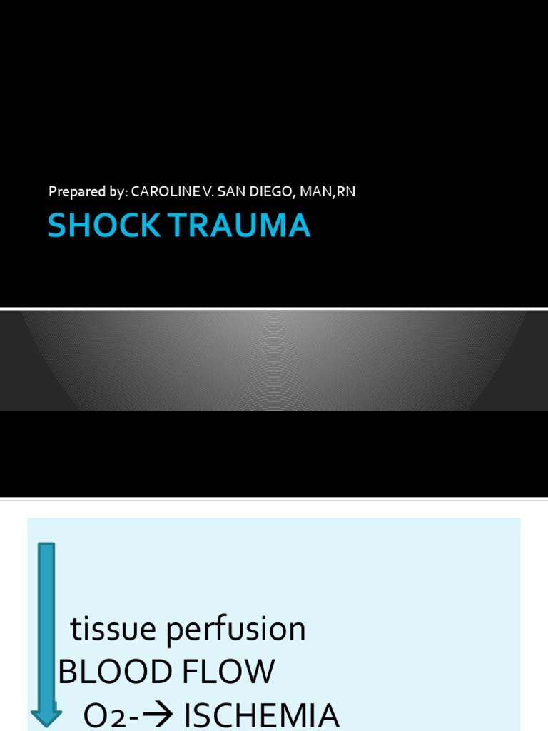 Shock Trauma | PDF | Shock (Circulatory) | Medicine