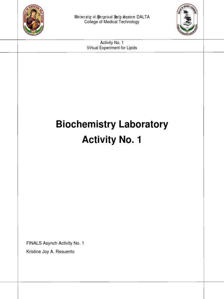 Virtual Lipid Experiment Guide | PDF | Fat | Diet & Nutrition
