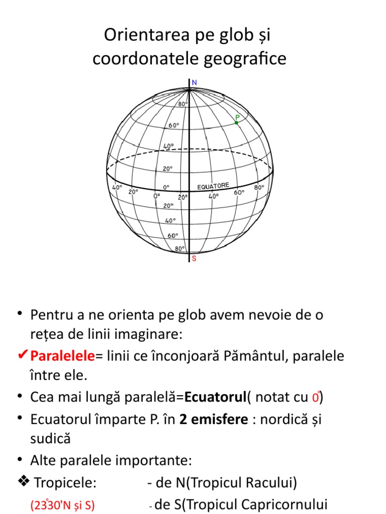 Linii Importante Pe Glob | PDF