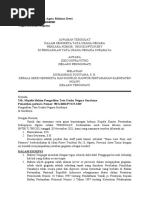 Contoh Surat Gugatan Ptun | PDF