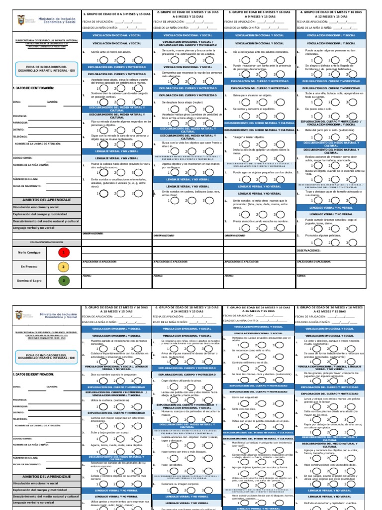 Fichas Idii - Siimies 28-09-2021 Dos Caras | PDF