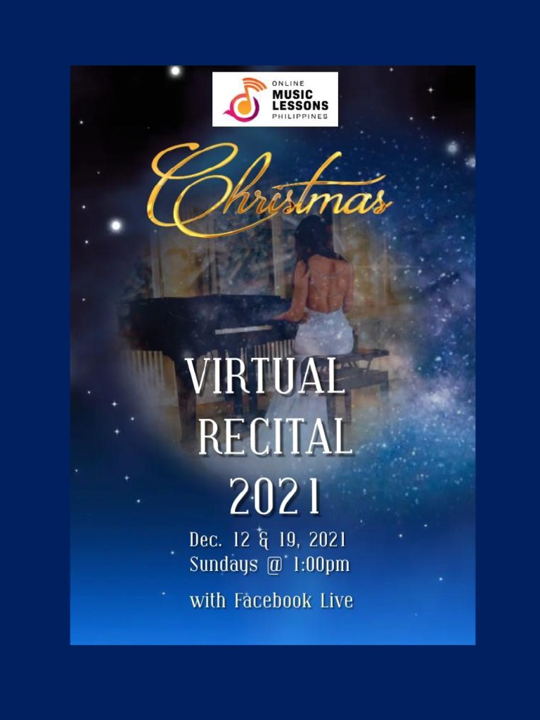 Christmas Recital 2021 - Program | PDF
