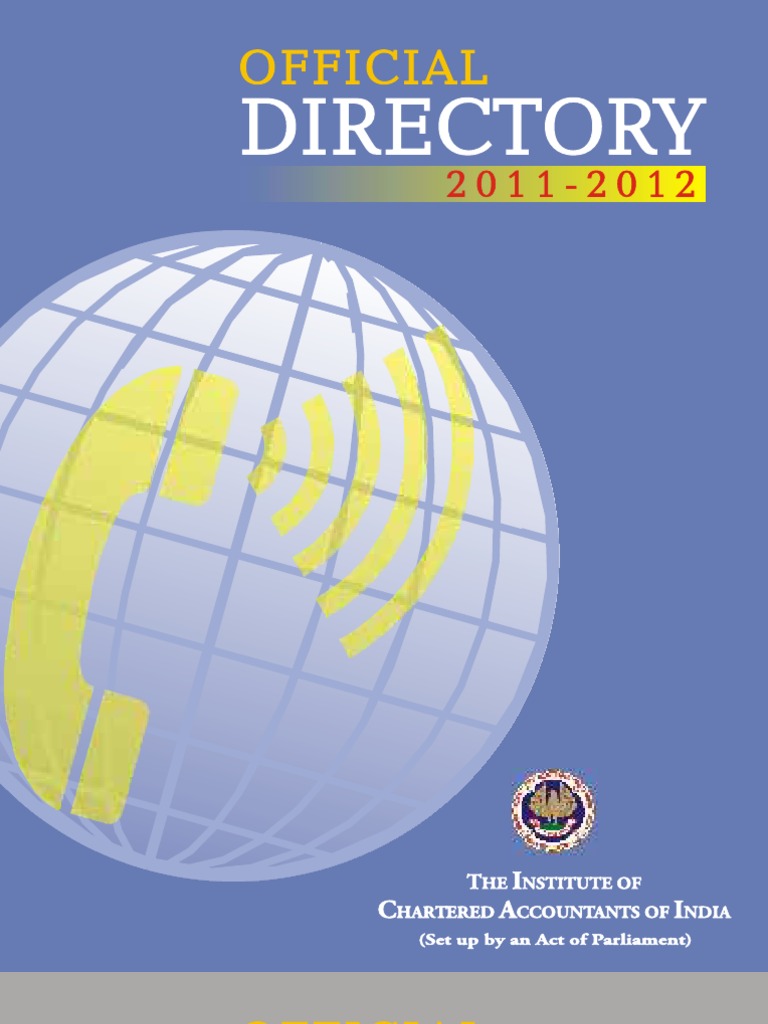 22673ICAI Official Directory 2011 12 | PDF