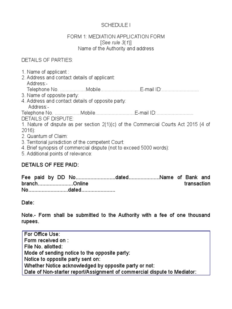 Commercial Court Rules and Forms | PDF | Appeal | Mediation Commercial Court Rules and Forms | PDF | Appeal | Mediation
