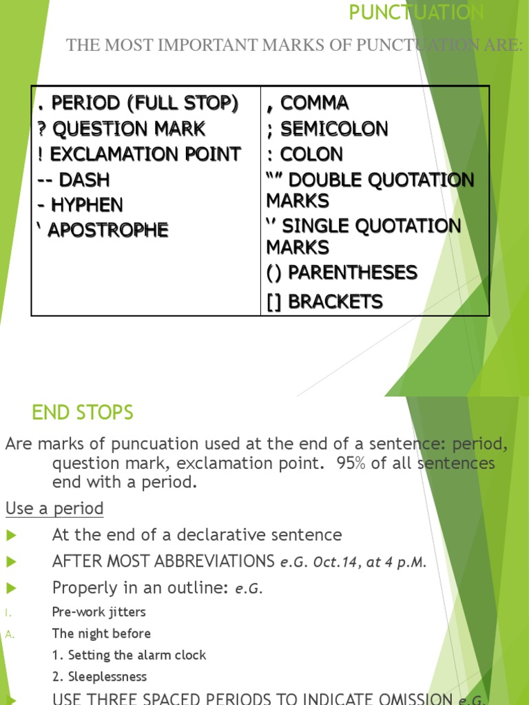 Types of Pun and Comma | PDF | Comma | Quotation Mark