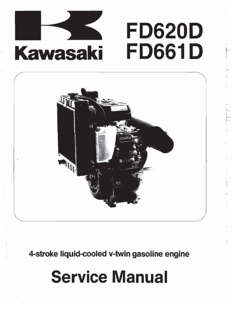 Kawasaki FD620D Engine Service Manual | PDF