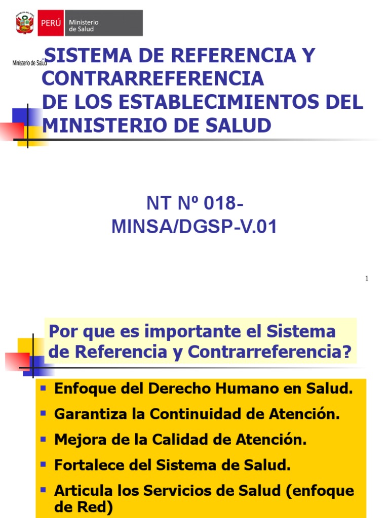 Referencia y Contrareferencia | PDF