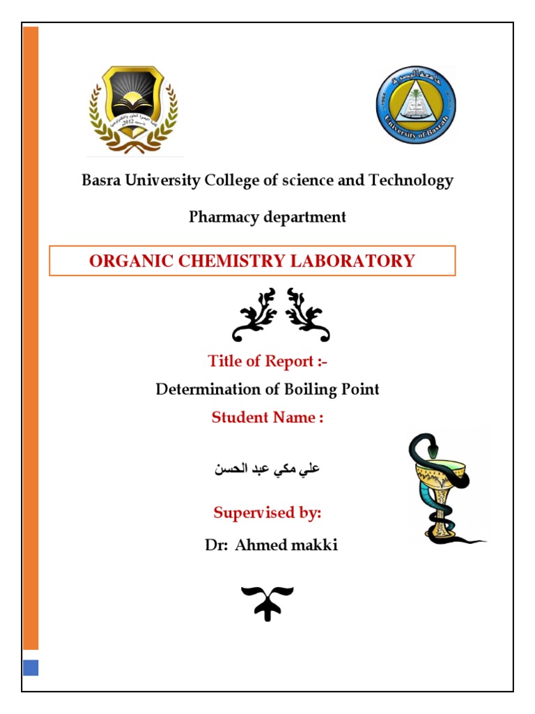 Determination of Boiling Point | PDF
