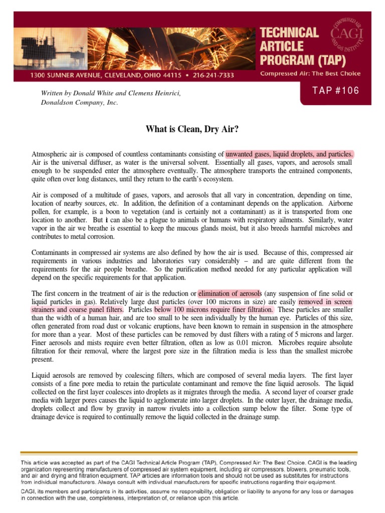 What Is Clean Dry Air | PDF | Atmosphere Of Earth | Particulates