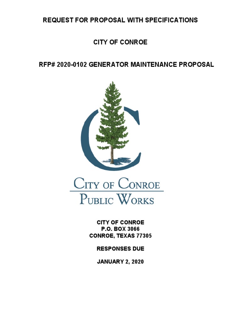 Complete RFP | PDF | Indemnity | Justice