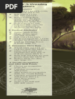 Call of Cthulhu 7th Ed. Combat Cheat Sheet | PDF