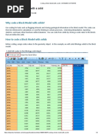 How To Generate A Wireframe From A Block Model - DATAMINE SOFTWARE | PDF