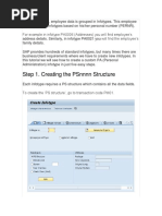 Enhancing Infotype 0023 in SAP HCM | PDF