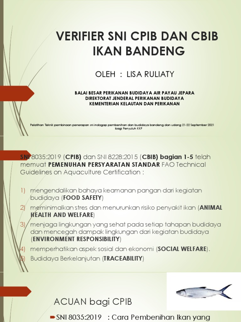Cbib Ikan Bandeng | PDF