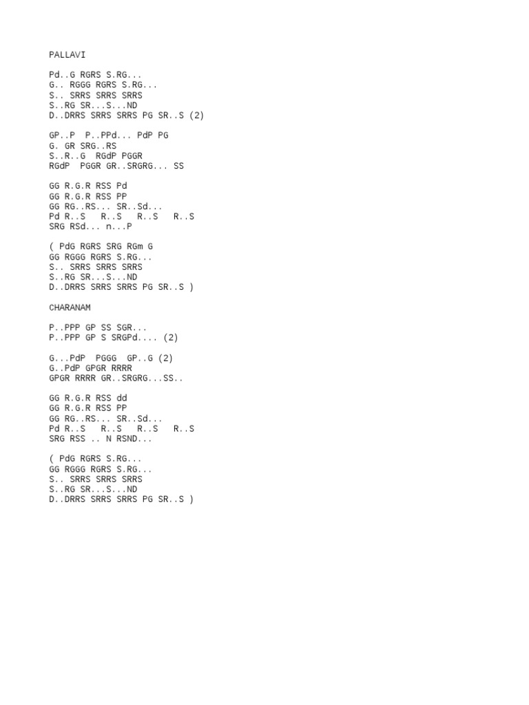 A Musical Composition in Sanskrit: An Analysis of its Structure and Lyrical Themes | PDF