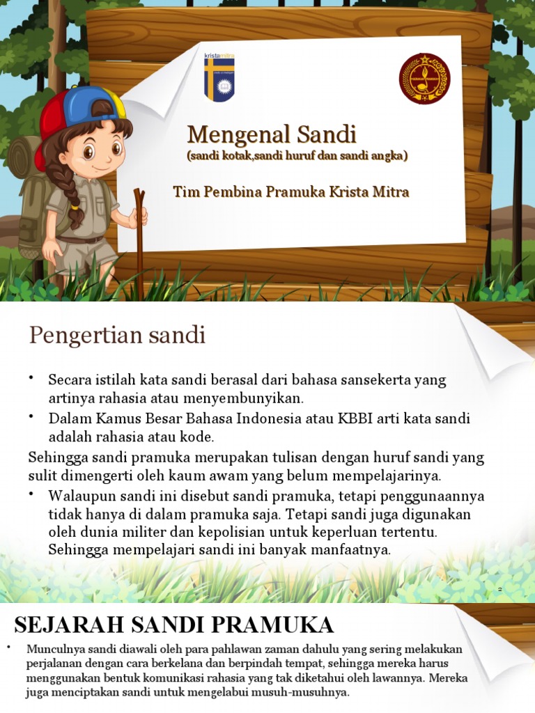 Sandi Di Dalam Pramuka (Kotak, Huruf Dan Angka) | PDF