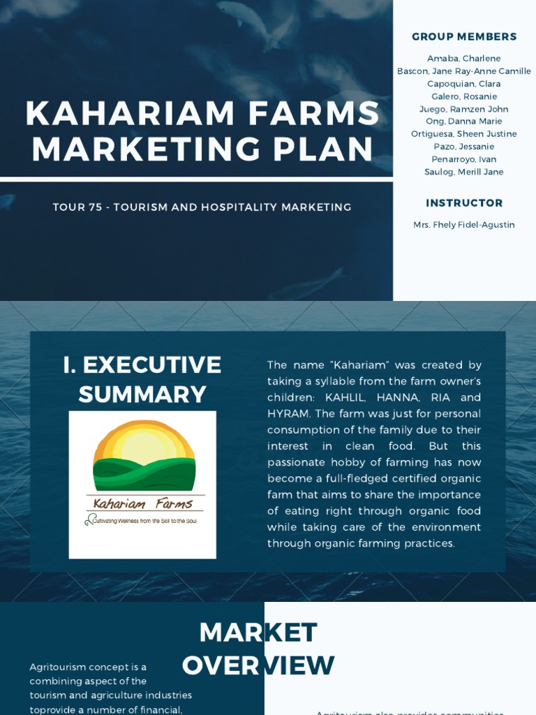 Marketing Plan | PDF | Organic Farming | Marketing