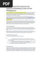 Philippines Building Standards | PDF | Building Code | Safety