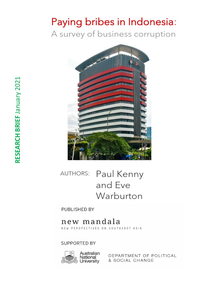 Paying Bribes in Indonesia - Formatted | PDF | Corruption | Bribery