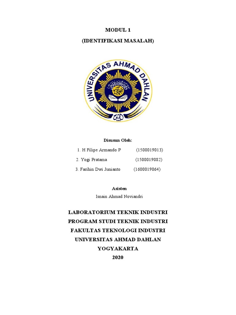 Laporan Apsi Modul 1 | PDF