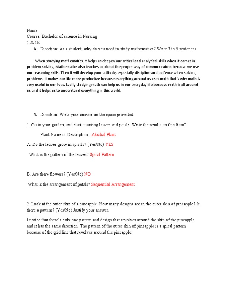 Aksibal Plant YES Spiral Pattern | PDF