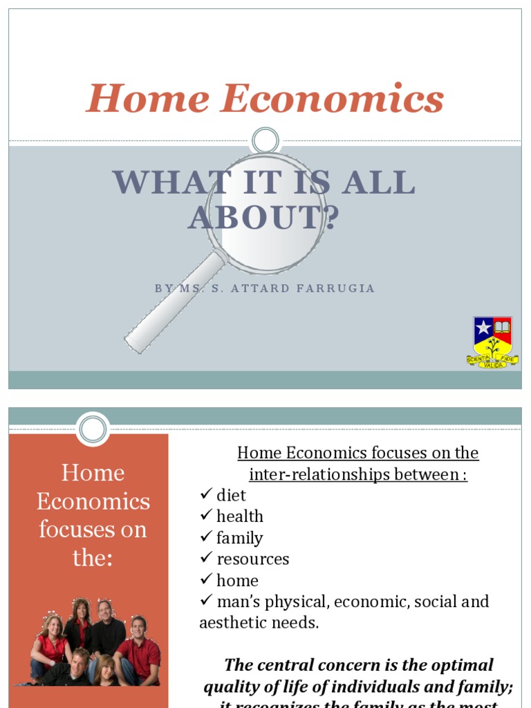 Home Economics: What It Is All About? | PDF | Foods | Diet & Nutrition