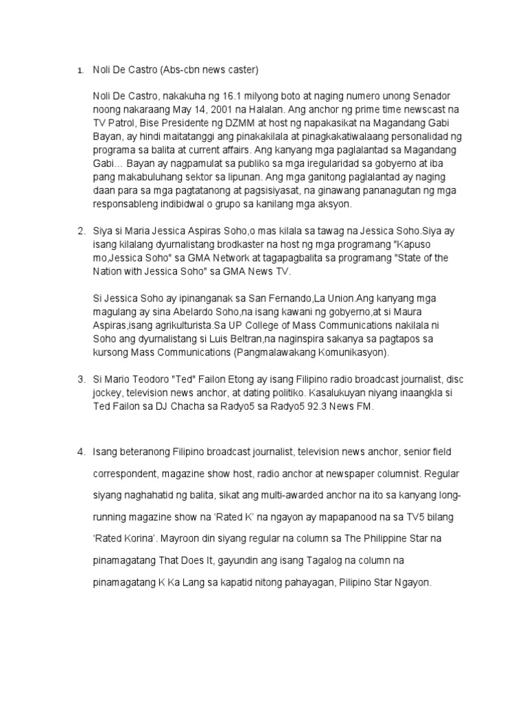 Noli de Castro | PDF