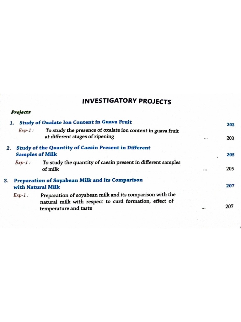 12 Chemistry Projects | PDF